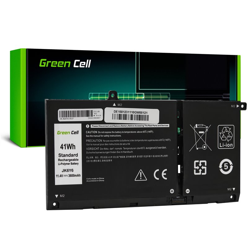 Green Cell Battery YRDD6 1VX1H to Dell Latitude 3510 Inspiron 5501 5301 ...